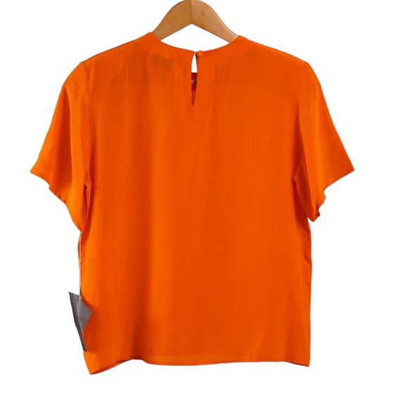 silktime | Tops | Vintage Silk Short Sleeve Top Sizes Small Silk Blouse ...